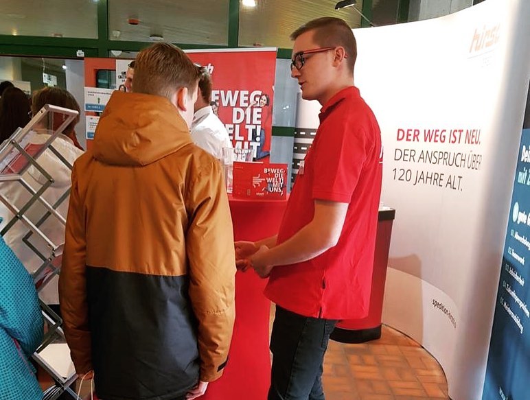 7. Ausbildungs- und Studienmesse Ellwangen 2019 – Spedition Hirsch GmbH